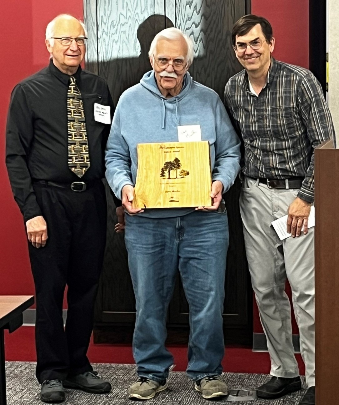 Dave Mueller Receives the Invasive Species Action Award : Eagle River ...